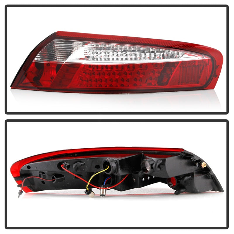 Xtune Porsche 911 996 ( Non 4S. Turbo. GT3 ) 99-04 LED Tail Lights Red ...