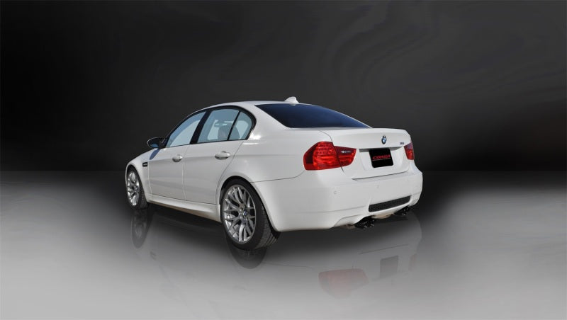 Corsa 08-12 BMW M3 E90 Black Sport Cat-Back Exhaust – StangMods LLC