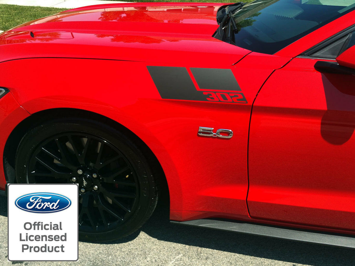 2015 Mustang | Vinyl Triple Hash Stripe Set - Pair – StangMods LLC