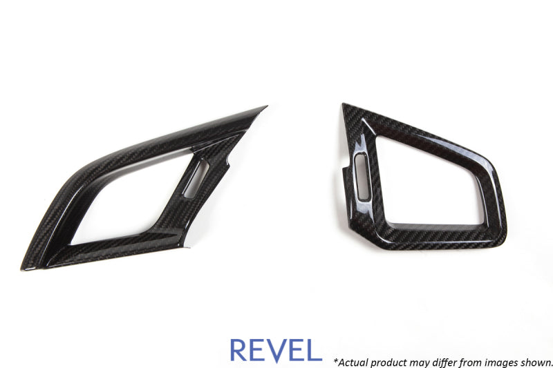 Revel GT Dry Carbon A/C Vent Covers (Left & Right) 16-18 Honda Civic ...