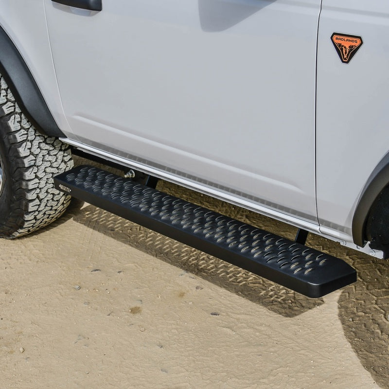 Westin Grate Steps Running Boards 54 in - Textured Black – StangMods LLC