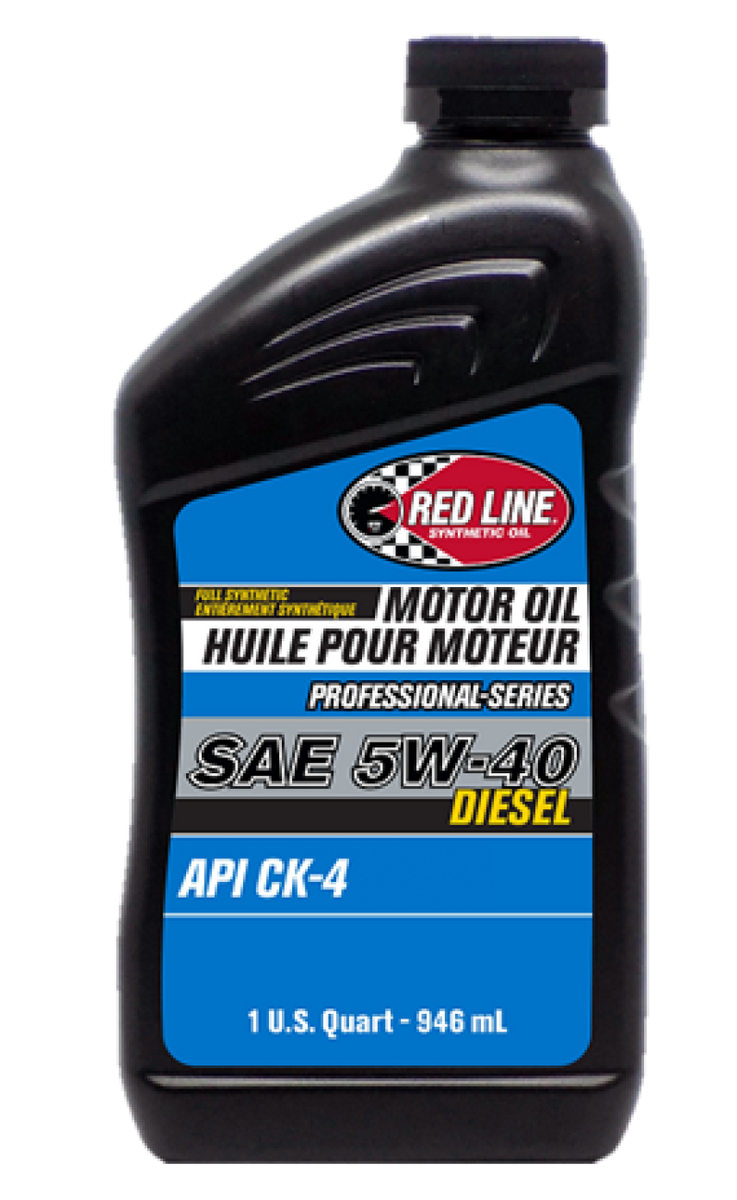 Red Line Pro-Series Diesel CK4 5W40 Motor Oil - Quart – StangMods LLC