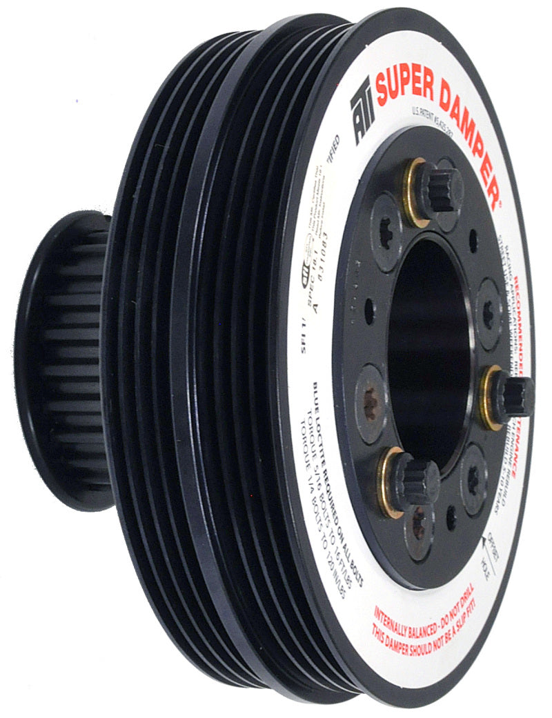 ATI Damper 94-05 Miata 1.8L 5.67in 4 Grv - 1Pc Belt Guide w/o Trigger ...