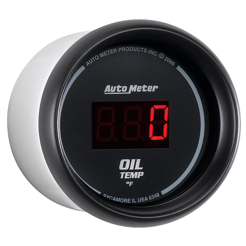 Autometer Black 0-400F Digital Oil Temp Gauge – StangMods LLC