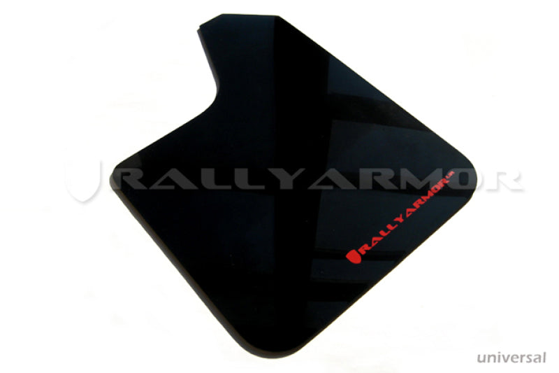 Rally Armor Universal Fit (No Hardware) Red UR Mud Flap w/ White Logo ...
